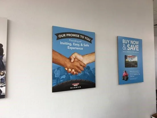 Falconboard Gallery Wall Mounted Signage — Competitive EDGE Representatives
