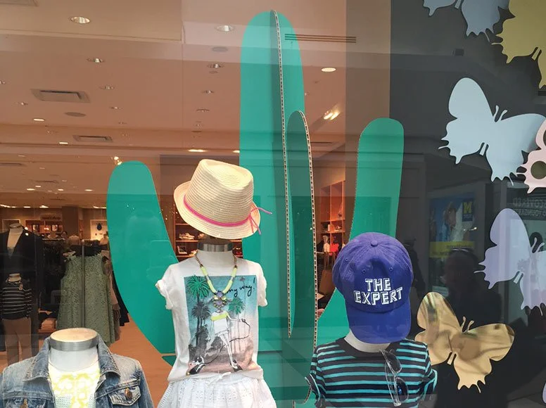 Falconboard Gallery Window Displays — Competitive EDGE Representatives