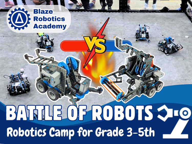 Explore Robotics with VEX IQ: Battle of Robots — Blaze Robotics Academy
