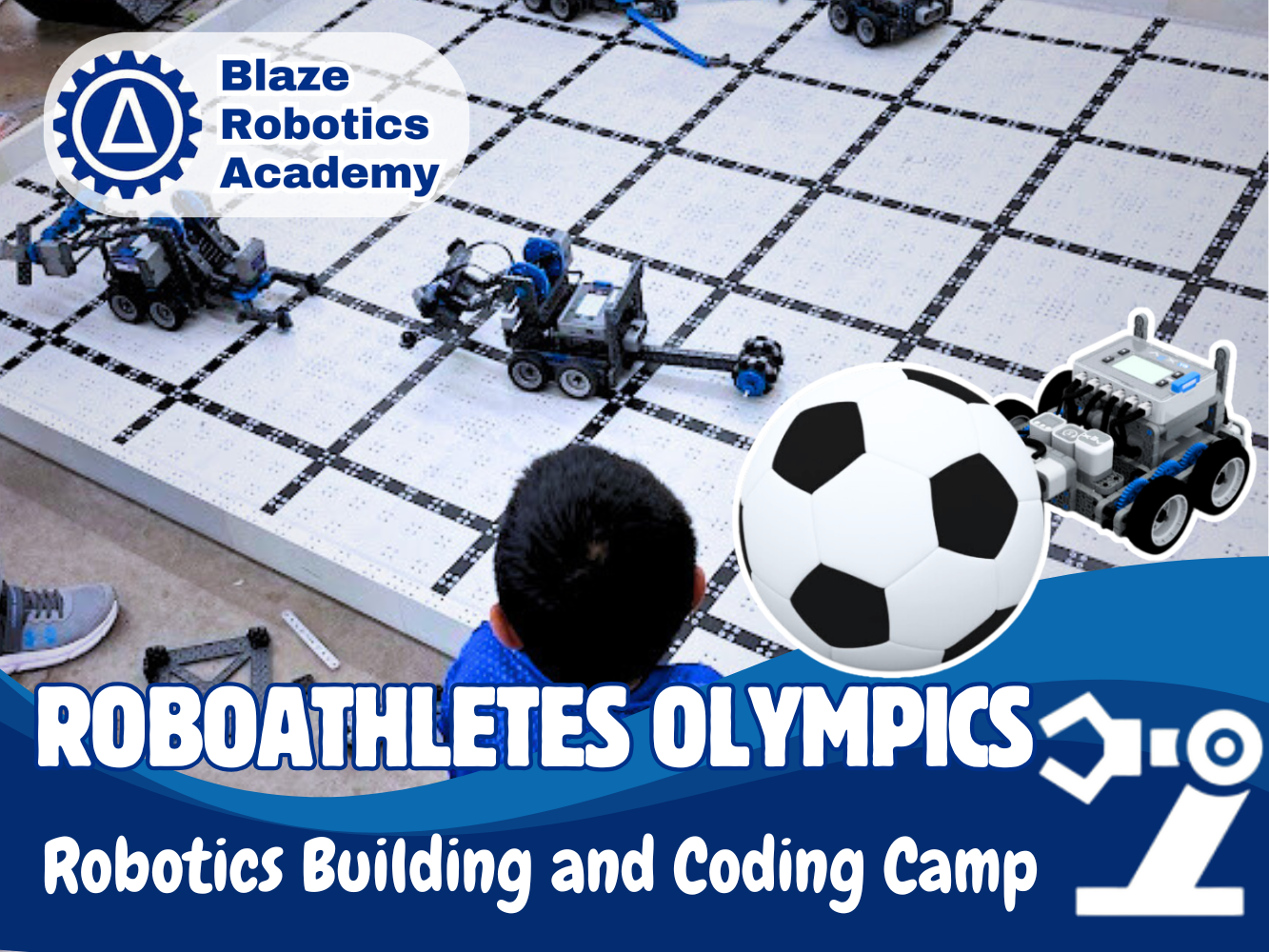 Explore Robotics with VEX IQ: RoboAthletes Olympics — Blaze Robotics ...
