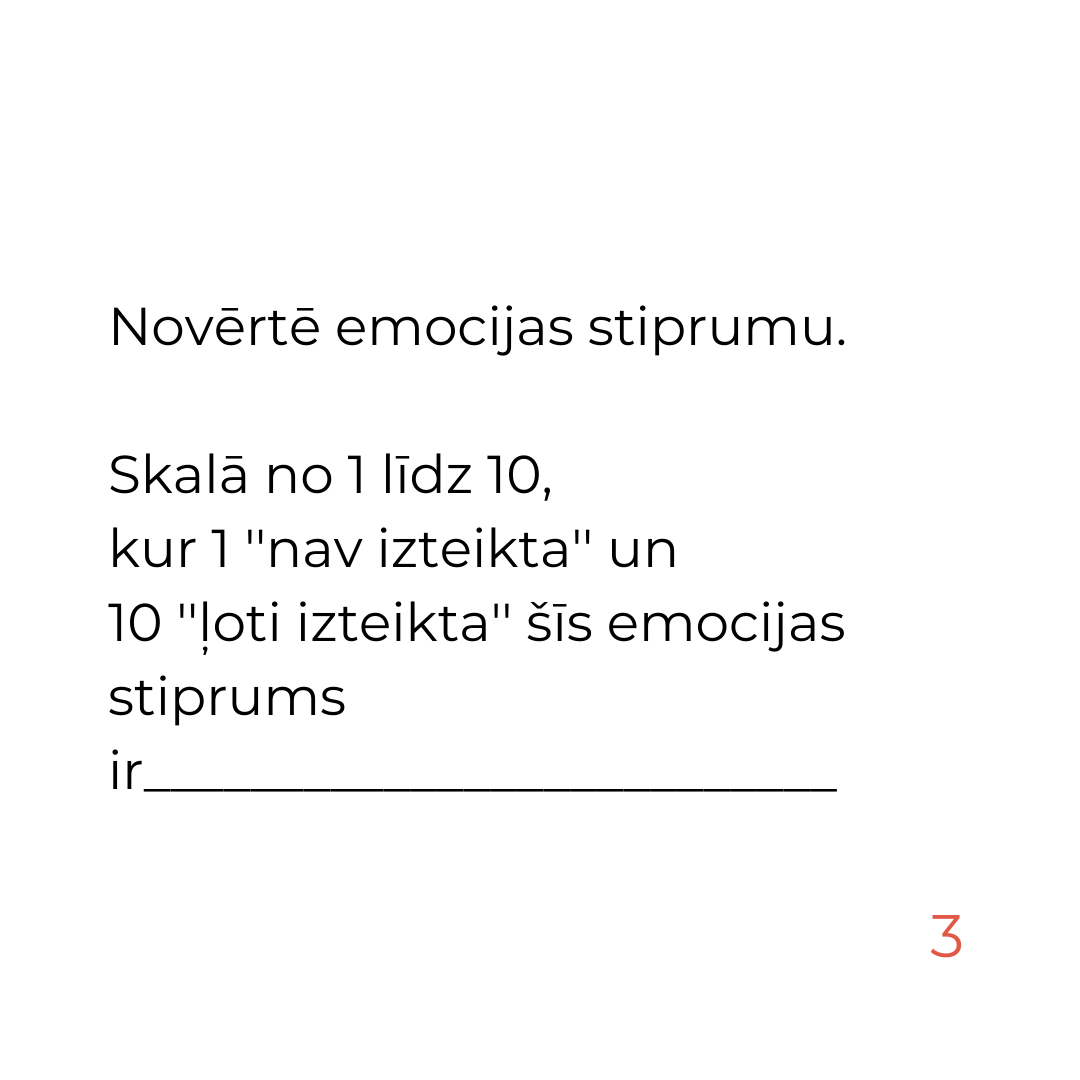 Emocijas — Tiek