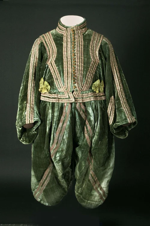 Wams samt grün — Moritz aus Buxtehude