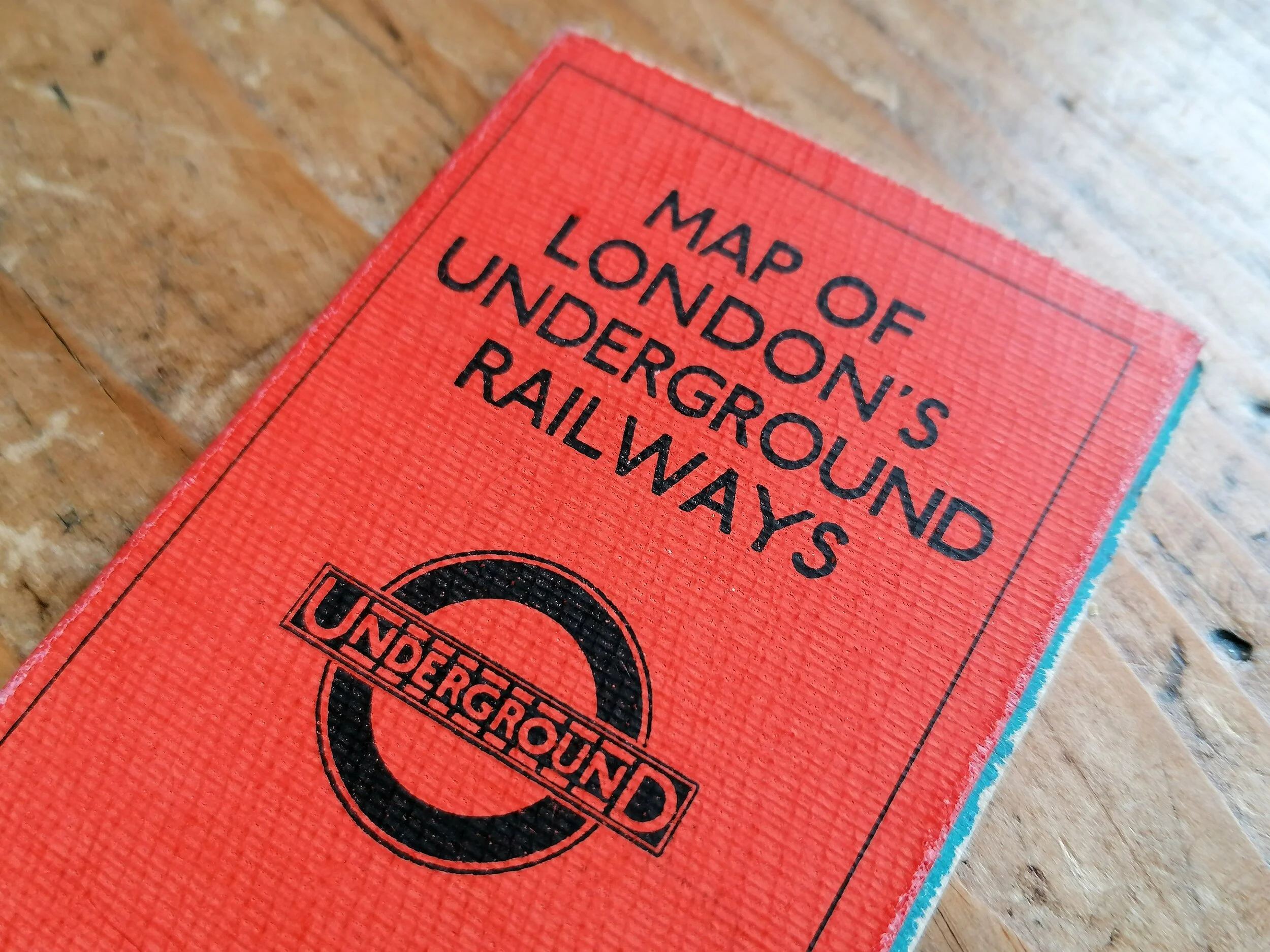 1925 London Underground Pocket Map - FH Stingemore (1st Edition ...