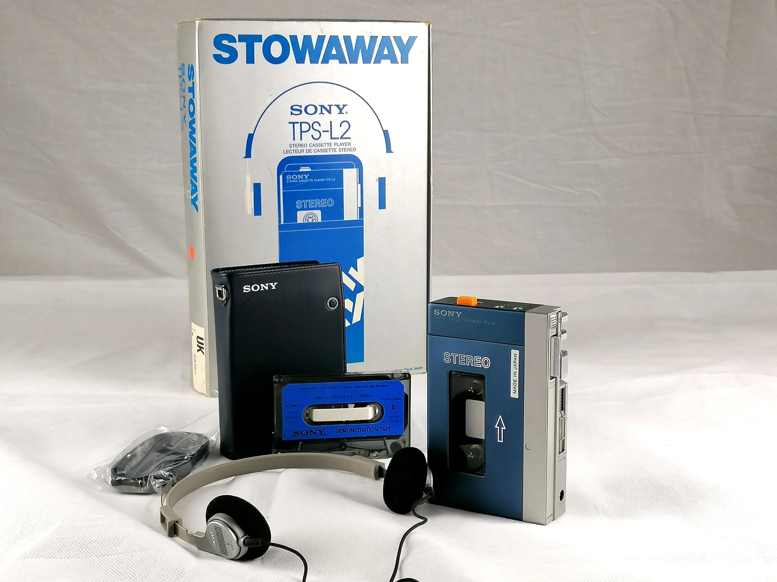 The First Walkman - Sony TPS-L2 Stowaway - Immaculate with Box - ICONIC ...