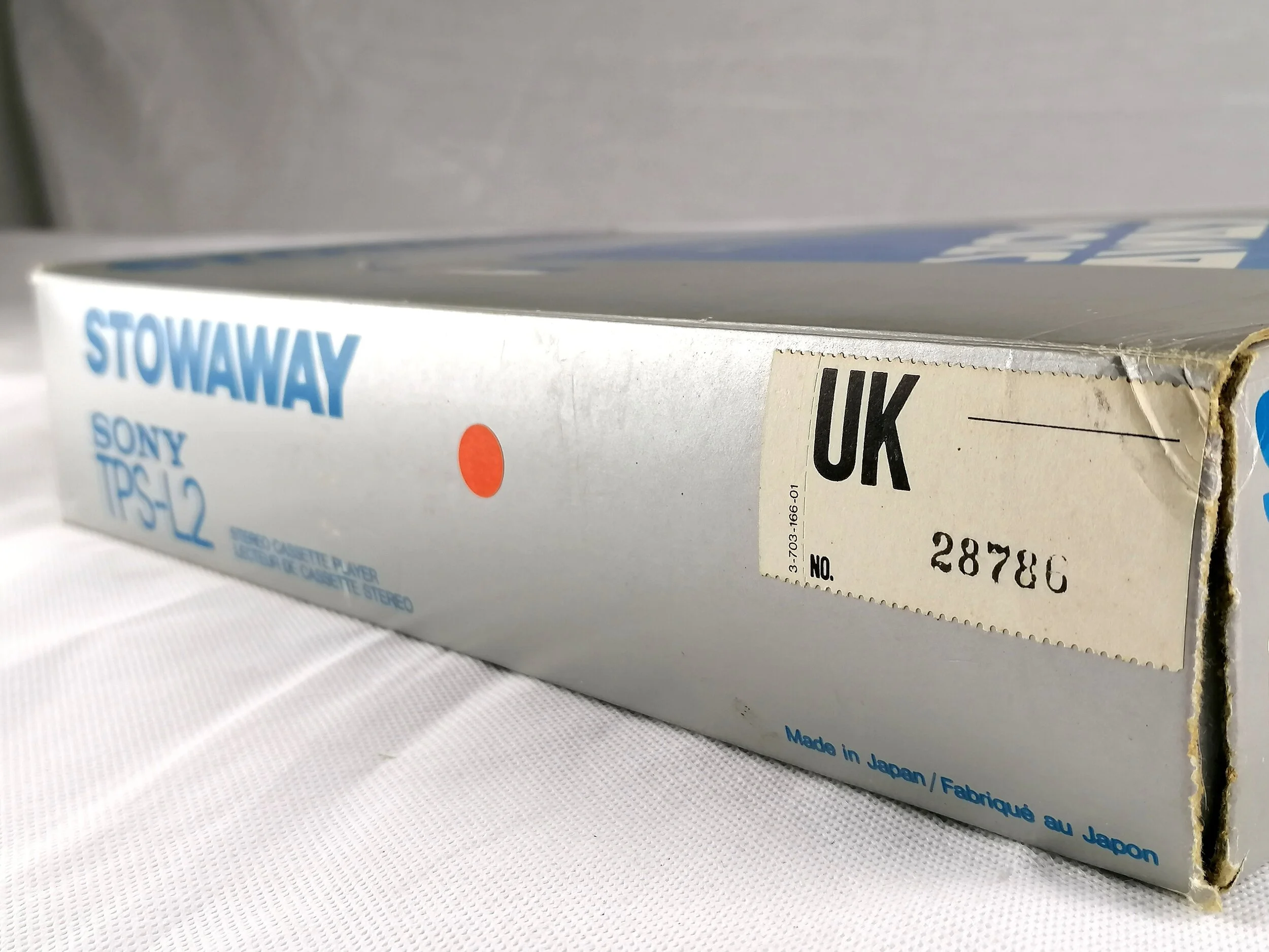 The First Walkman - Sony TPS-L2 Stowaway - Immaculate with Box - ICONIC ...