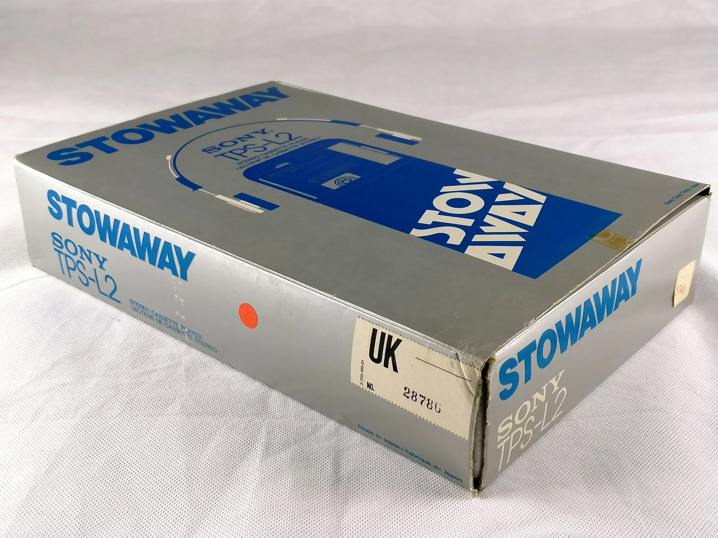 The First Walkman - Sony TPS-L2 Stowaway - Immaculate with Box - ICONIC ...