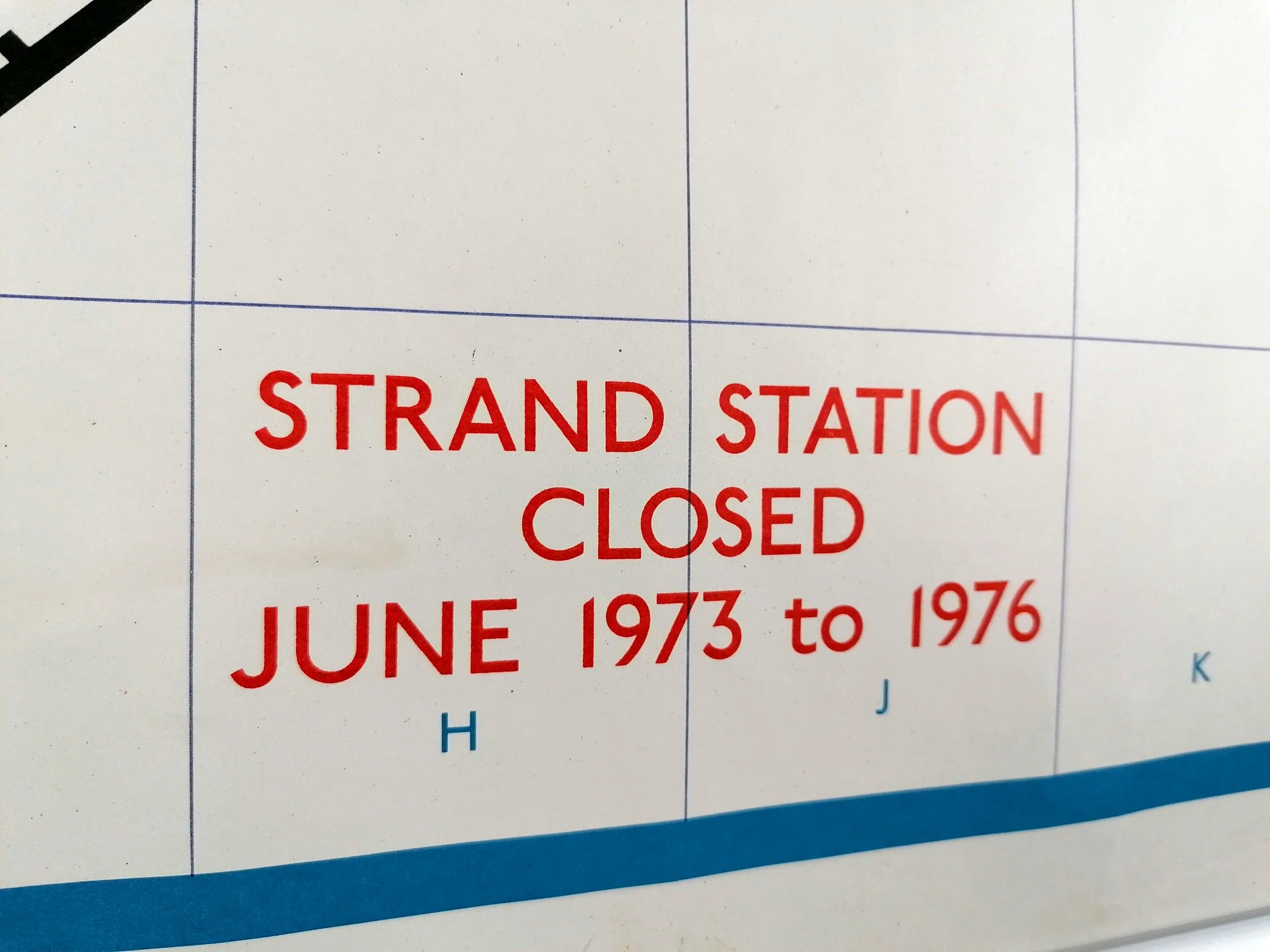 1973 London Underground Station Map - Quad Royal Poster - ICONIC ...