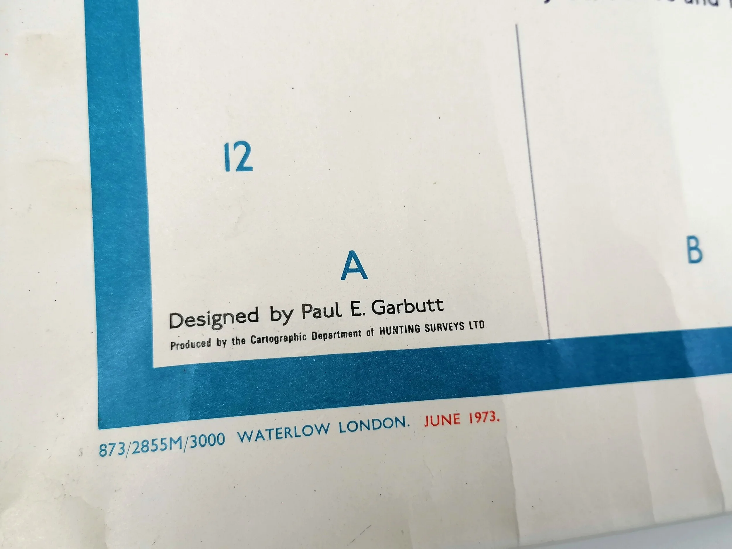 1973 London Underground Station Map - Quad Royal Poster - ICONIC ...