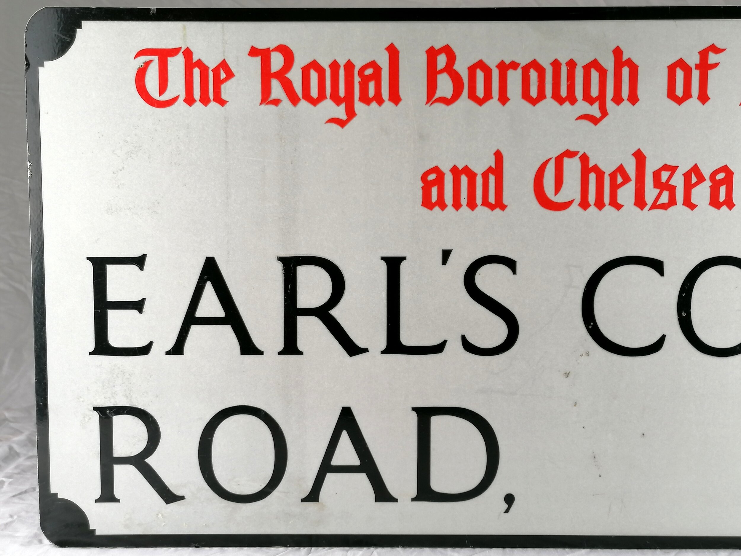 London Street Sign - Earl's Court Road SW5 - Kensington and Chelsea ...