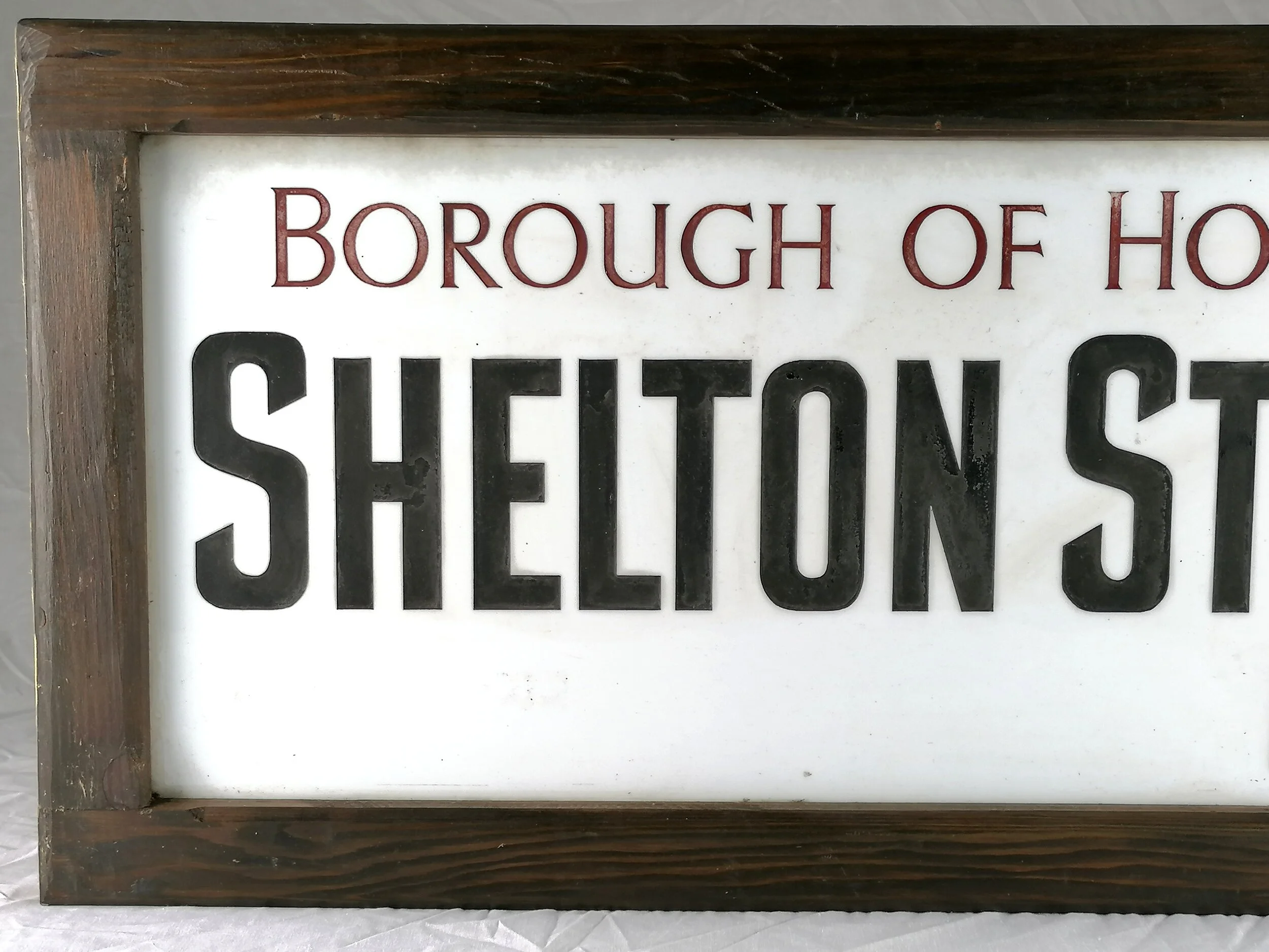 1920s London Street Sign - Shelton St, WC2 - Covent Garden - ICONIC ...