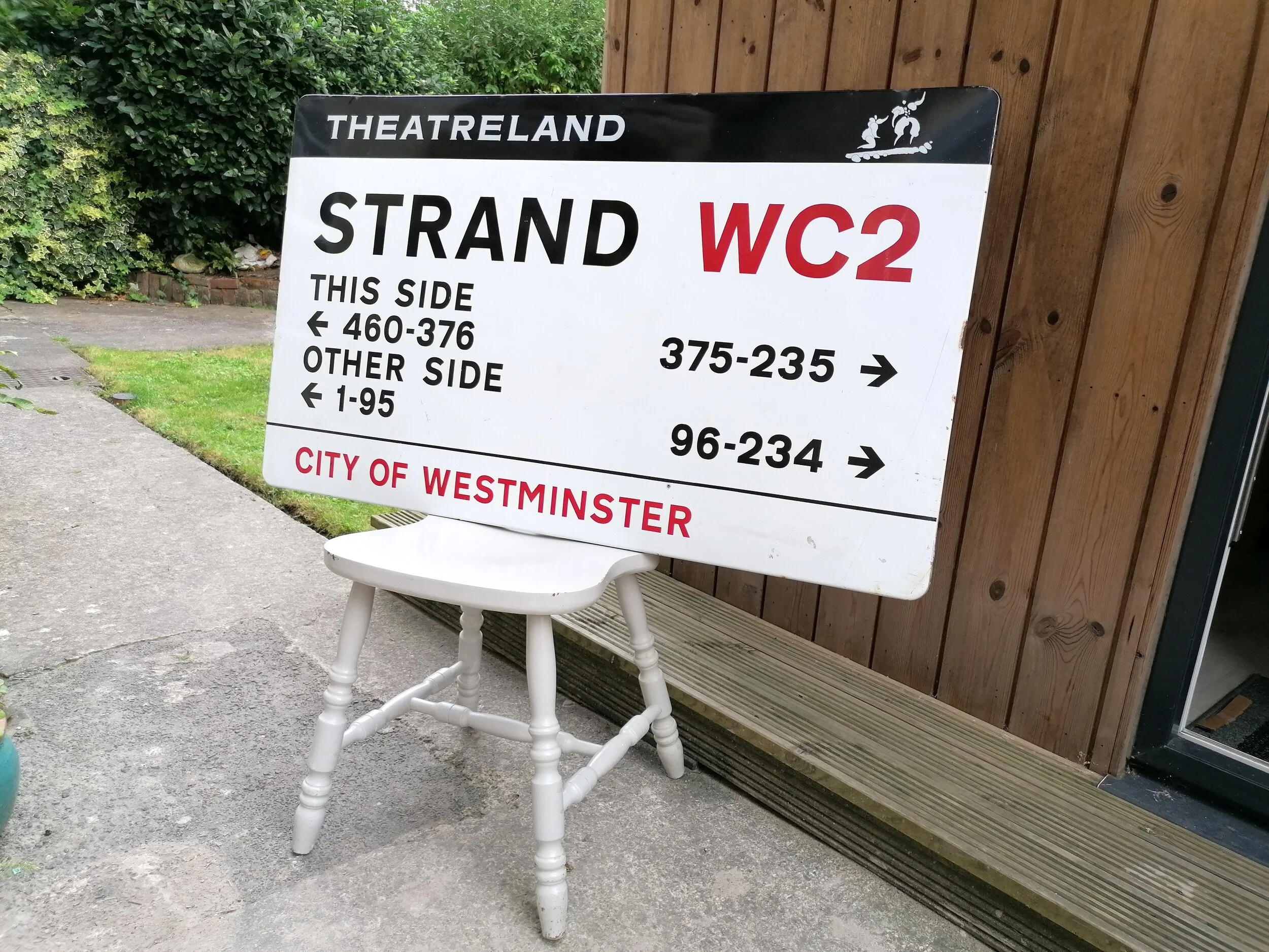 1960s London Street Sign - Strand WC2 - City of Westminster - ICONIC ...