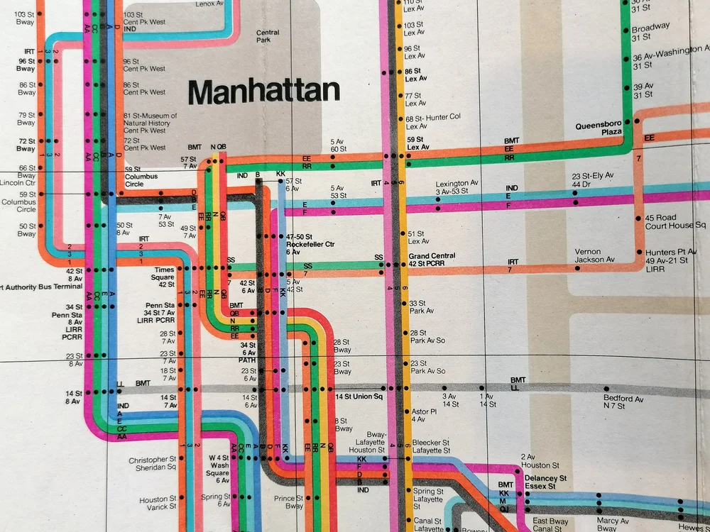 Massimo Vignelli Subway Map