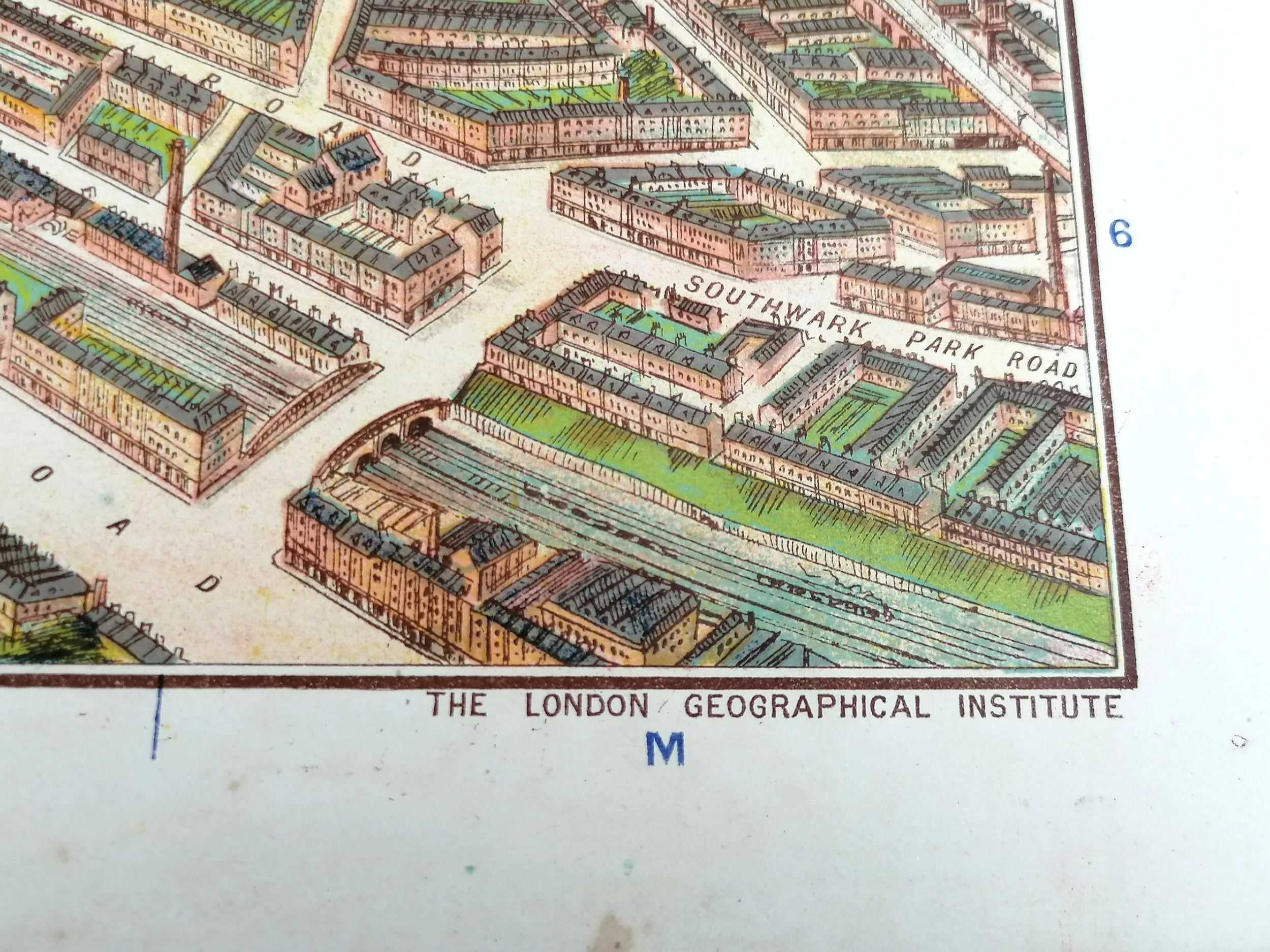 1908 Philips Picture Map of London - Pictorial Underground Map - ICONIC ...
