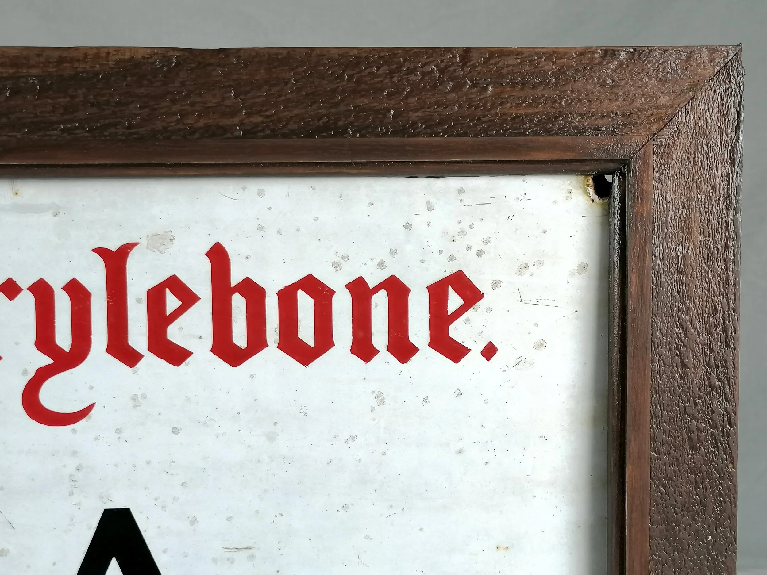 1930s London Street Sign - Maida Vale W.9. - Borough of Maylebone ...