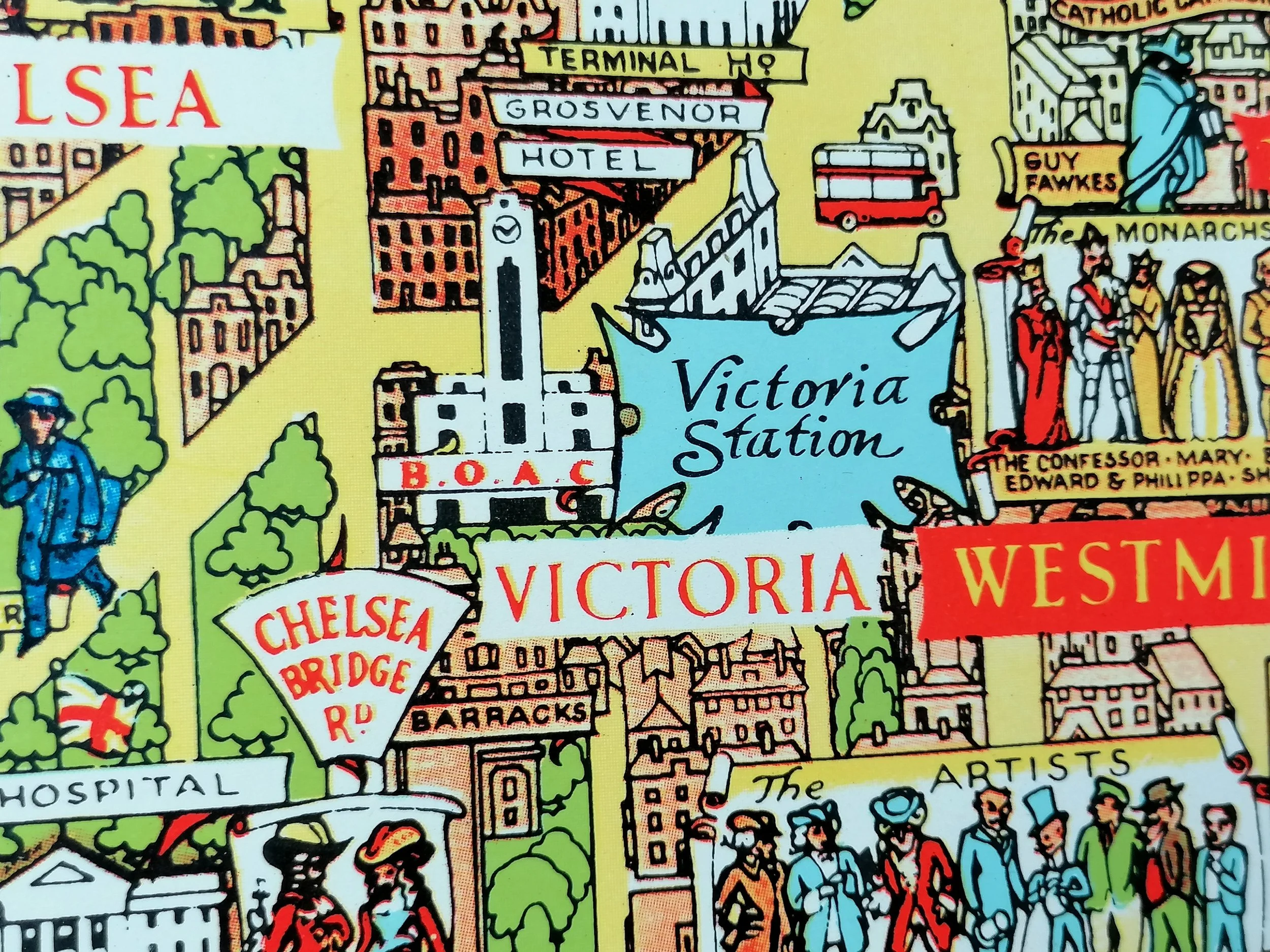 'London - The Bastion of Liberty' By Kerry Lee - Quad Royal Poster (c ...
