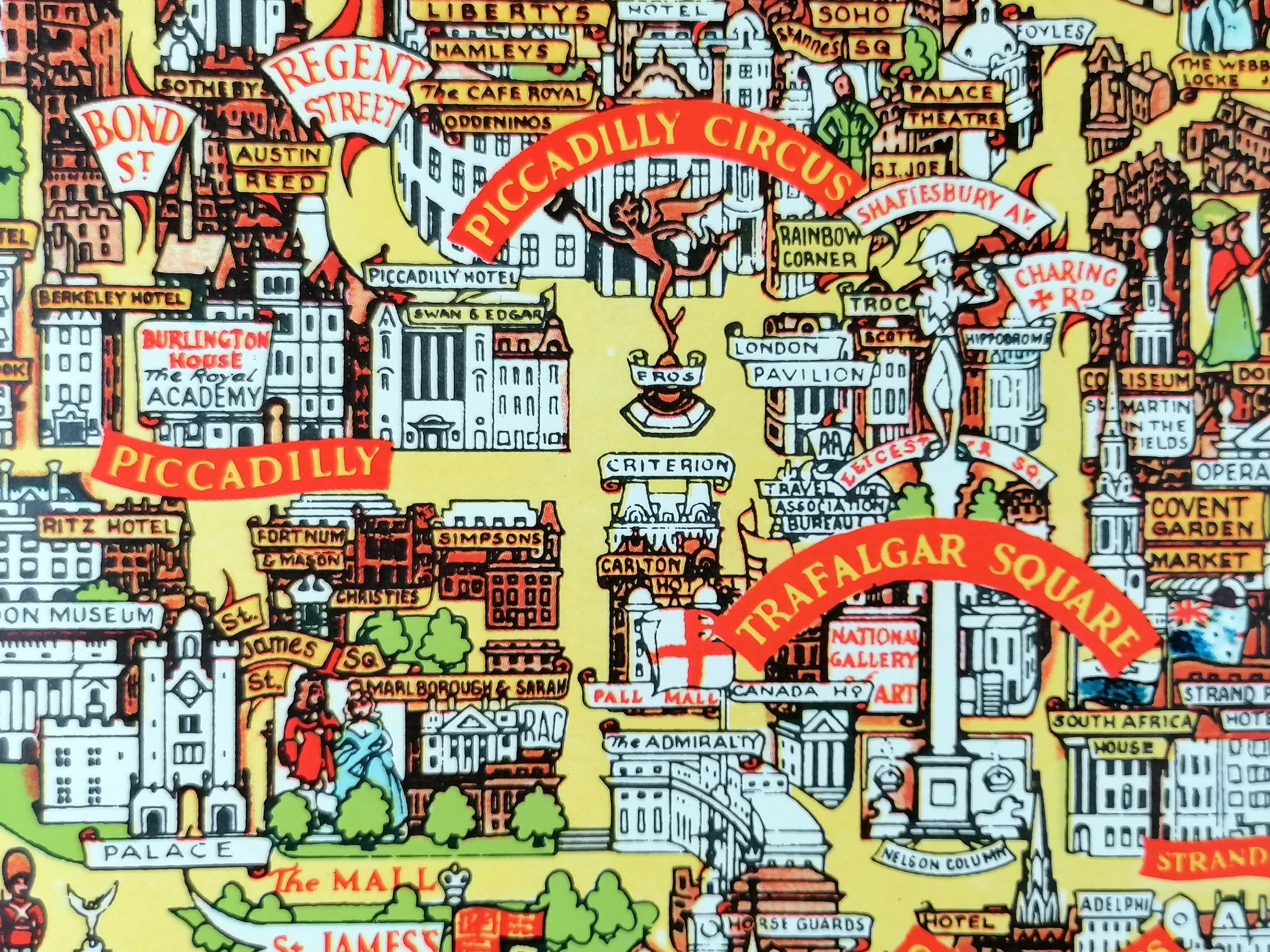 'London - The Bastion of Liberty' By Kerry Lee - Quad Royal Poster (c ...