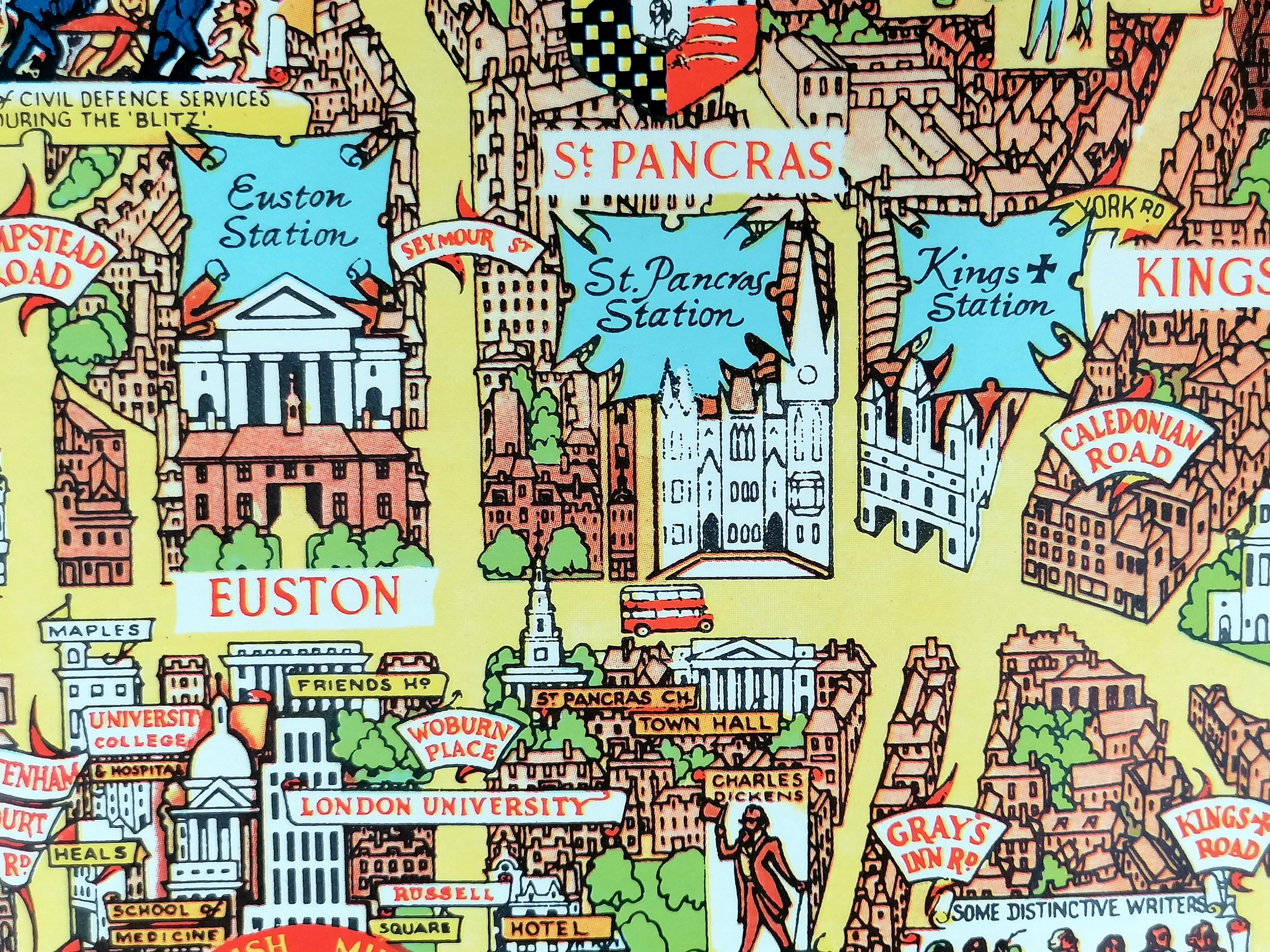 'London - The Bastion of Liberty' By Kerry Lee - Quad Royal Poster (c ...
