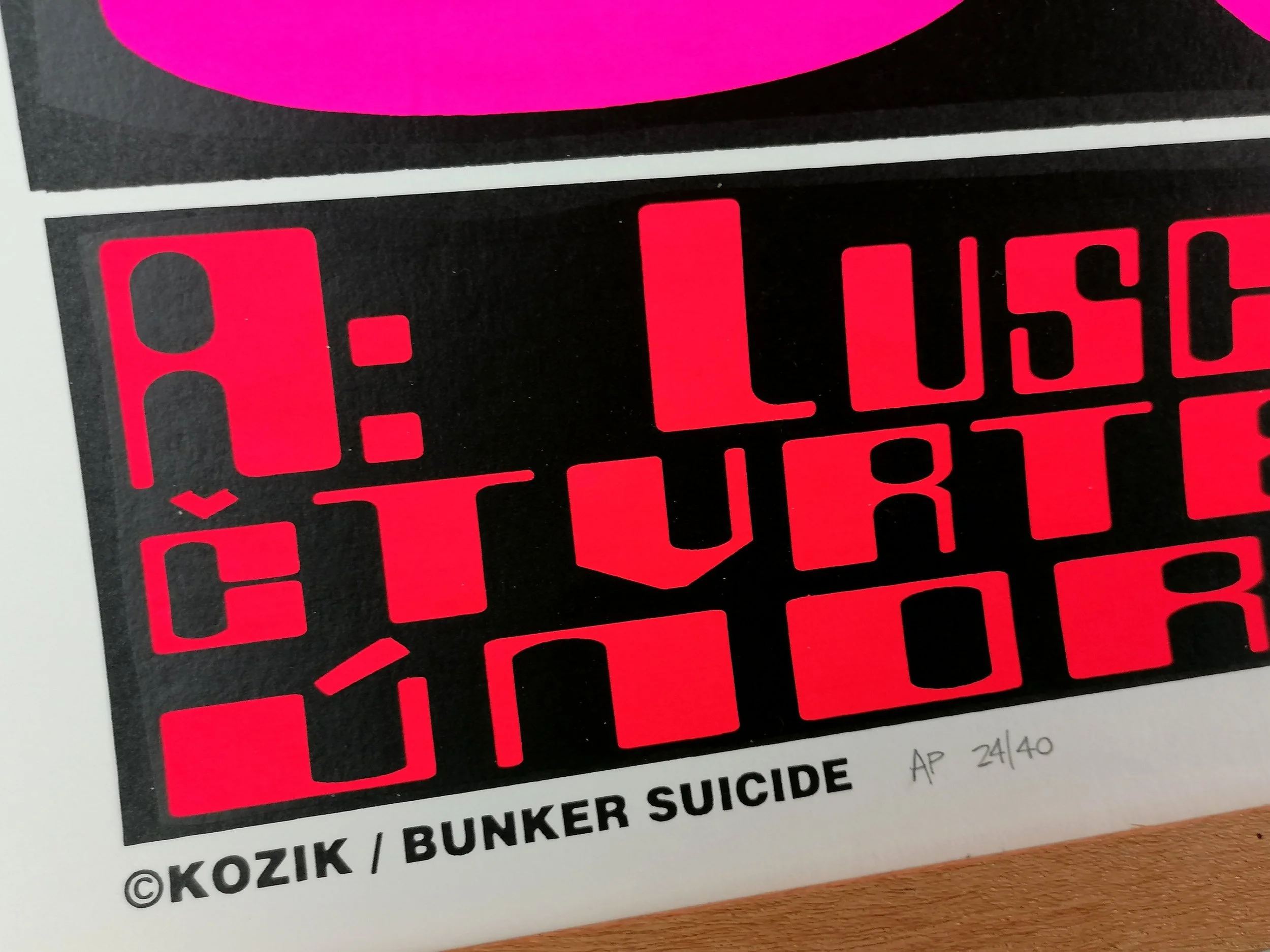 Beastie Boys Poster - Artist proof Silk Screen Print - Frank Kozik ...