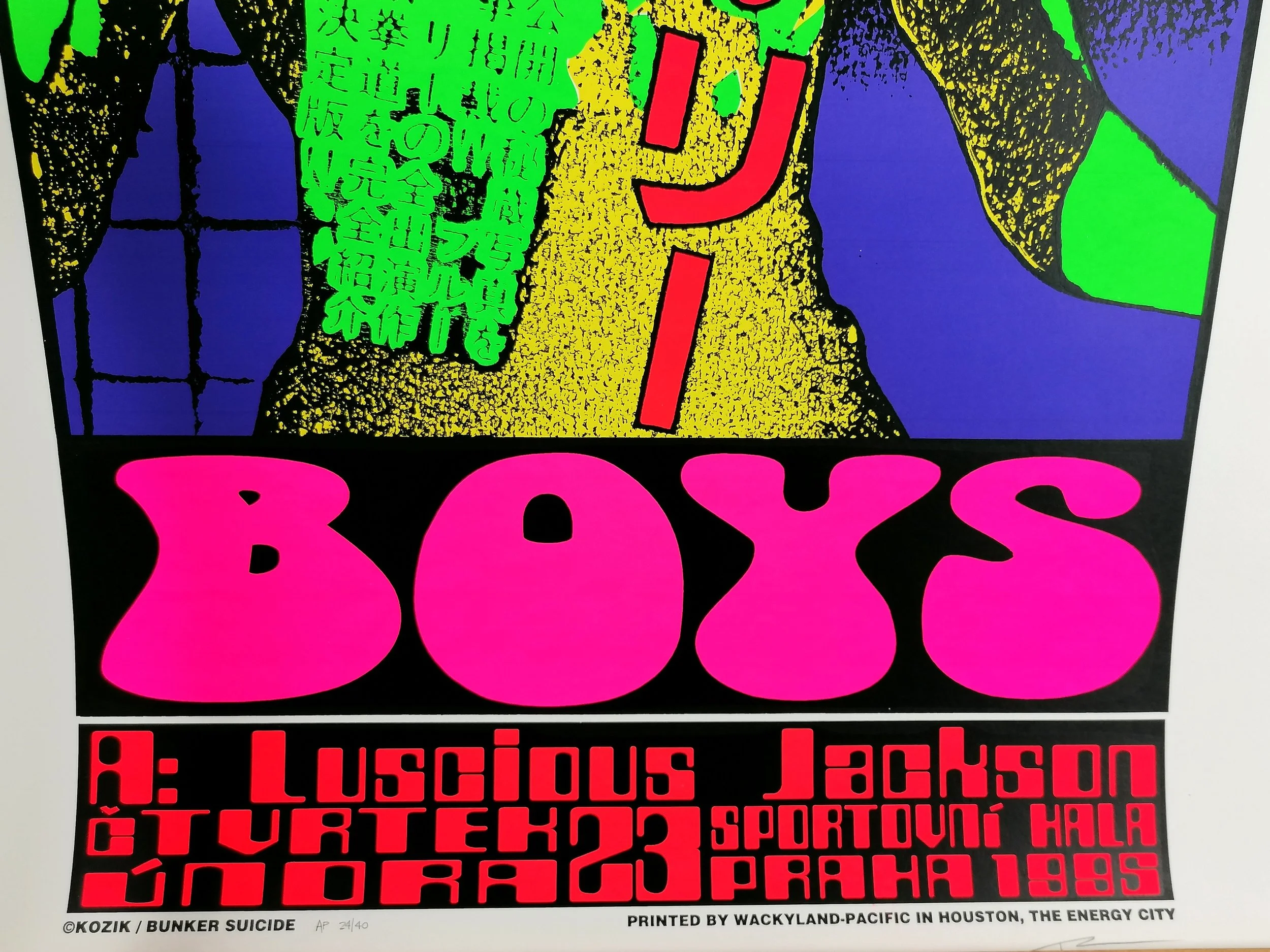 Beastie Boys Poster - Artist proof Silk Screen Print - Frank Kozik ...