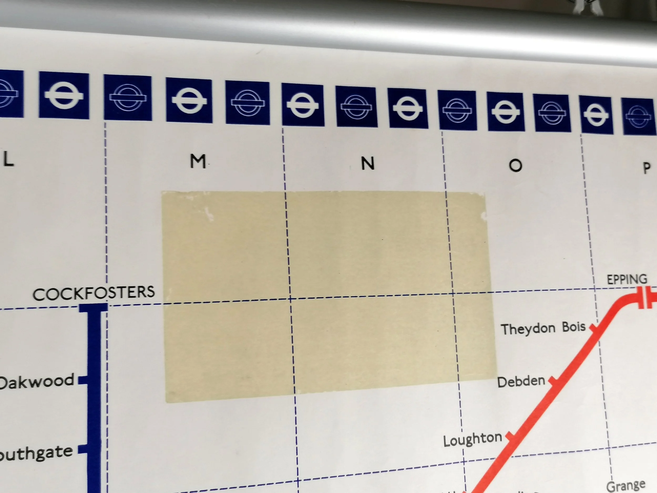 1967 London Underground Station Map - Quad Royal (Paul Garbutt ...