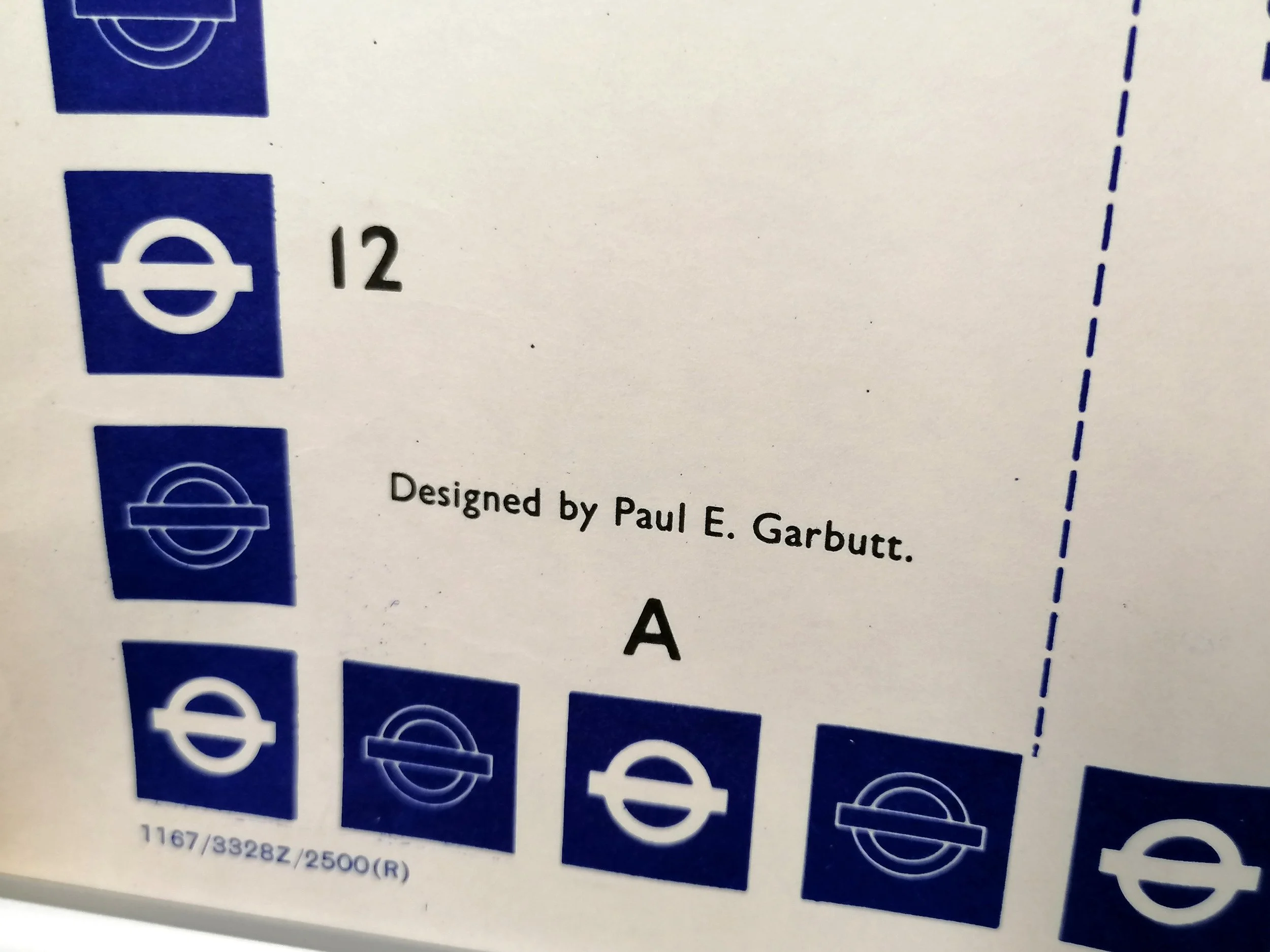 1967 London Underground Station Map - Quad Royal (Paul Garbutt ...