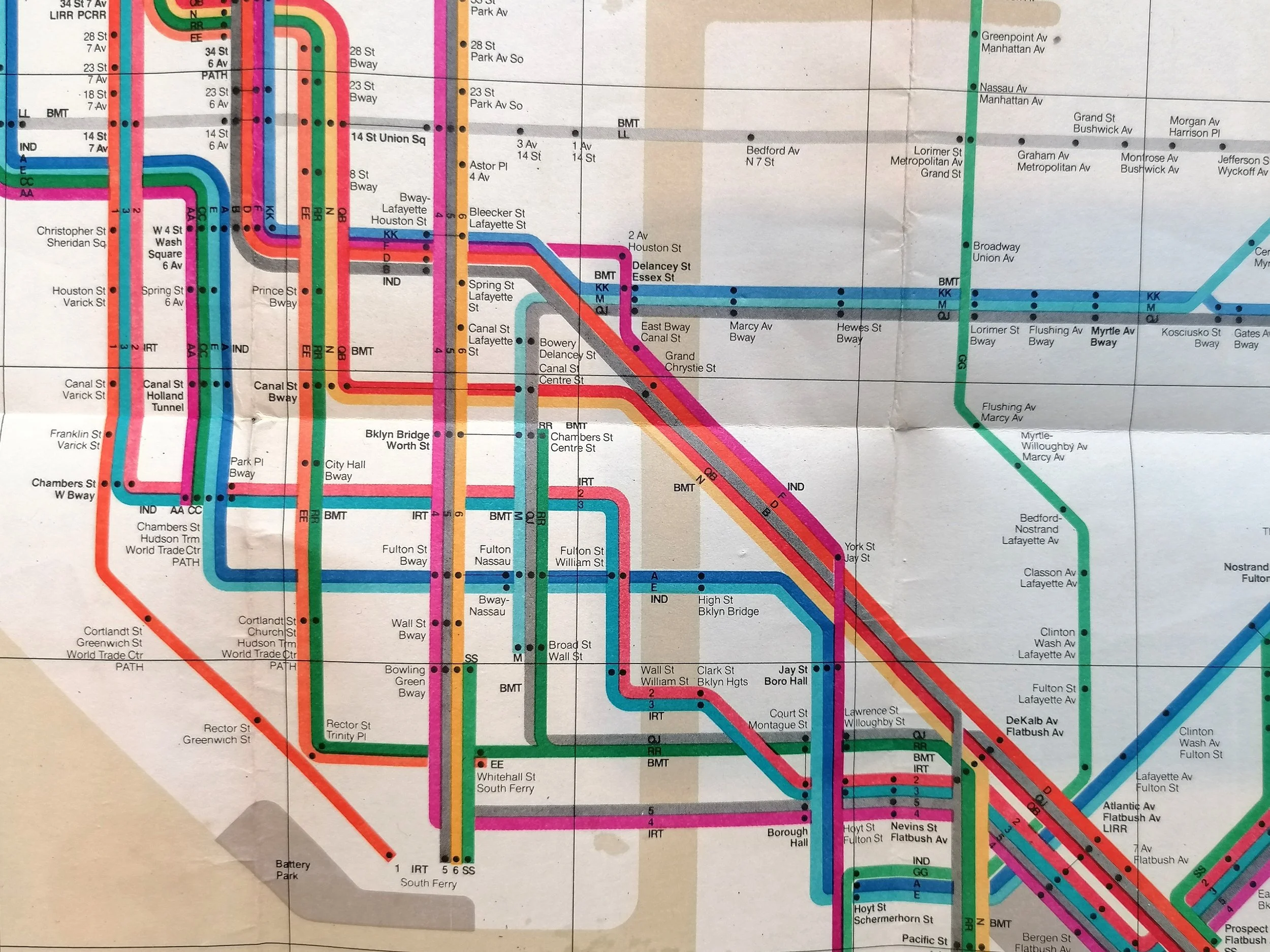 1938 London Underground Pocket Map No.1 - HC Beck - ICONIC Antiques ...