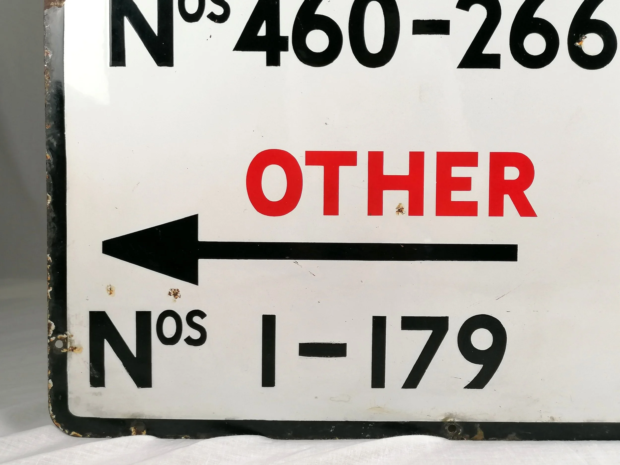 1940s Enamel London Street Sign - Strand WC2 - City of Westminster ...