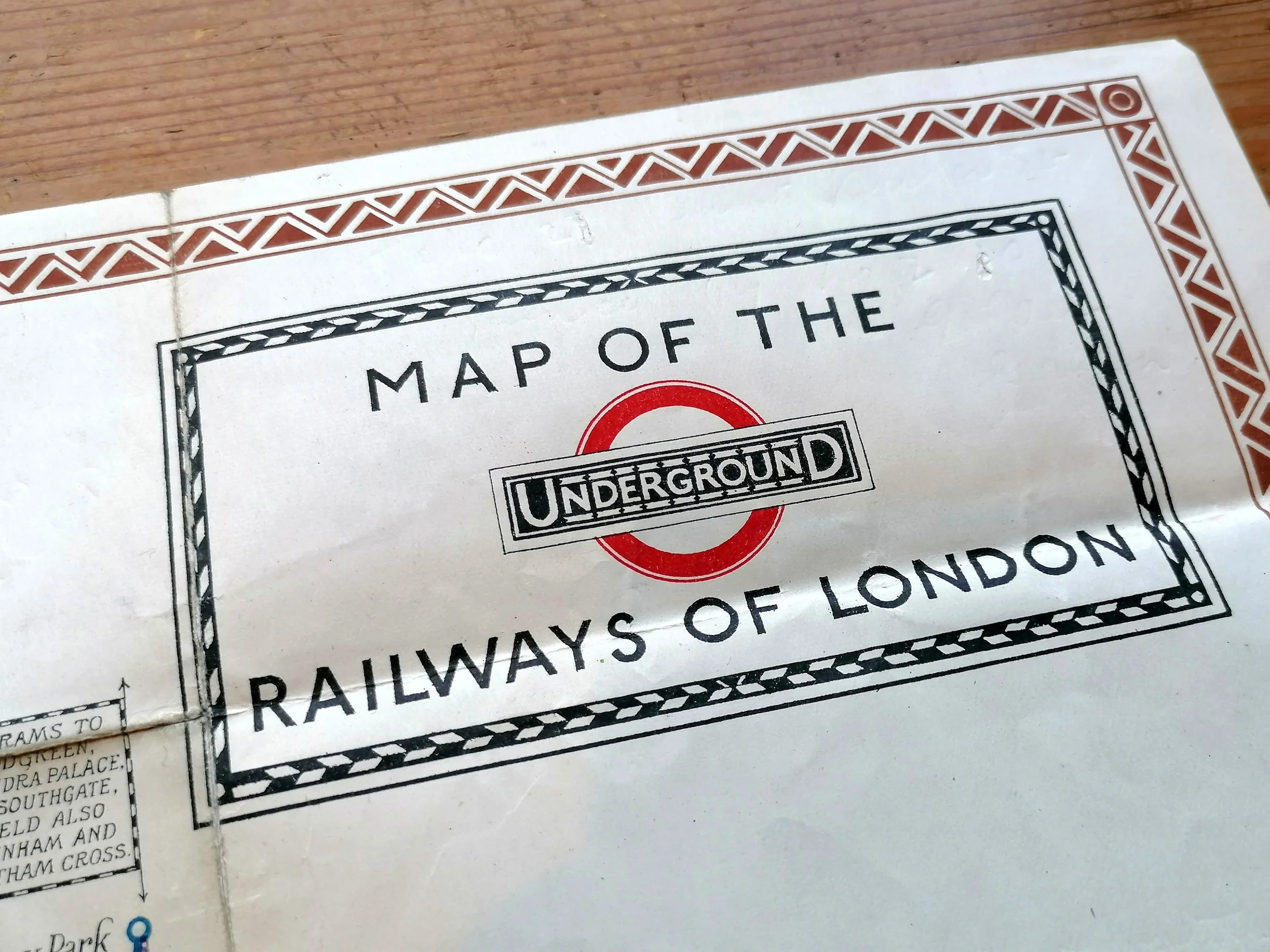 1972 London Underground Station Map - Quad Royal - ICONIC Antiques ...