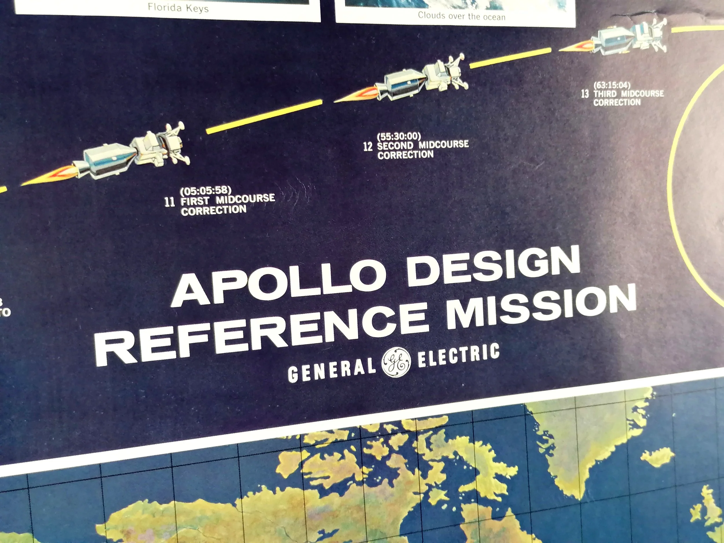 1965 Apollo Design Reference Mission Poster (Pre-Moon Landing) - ICONIC ...
