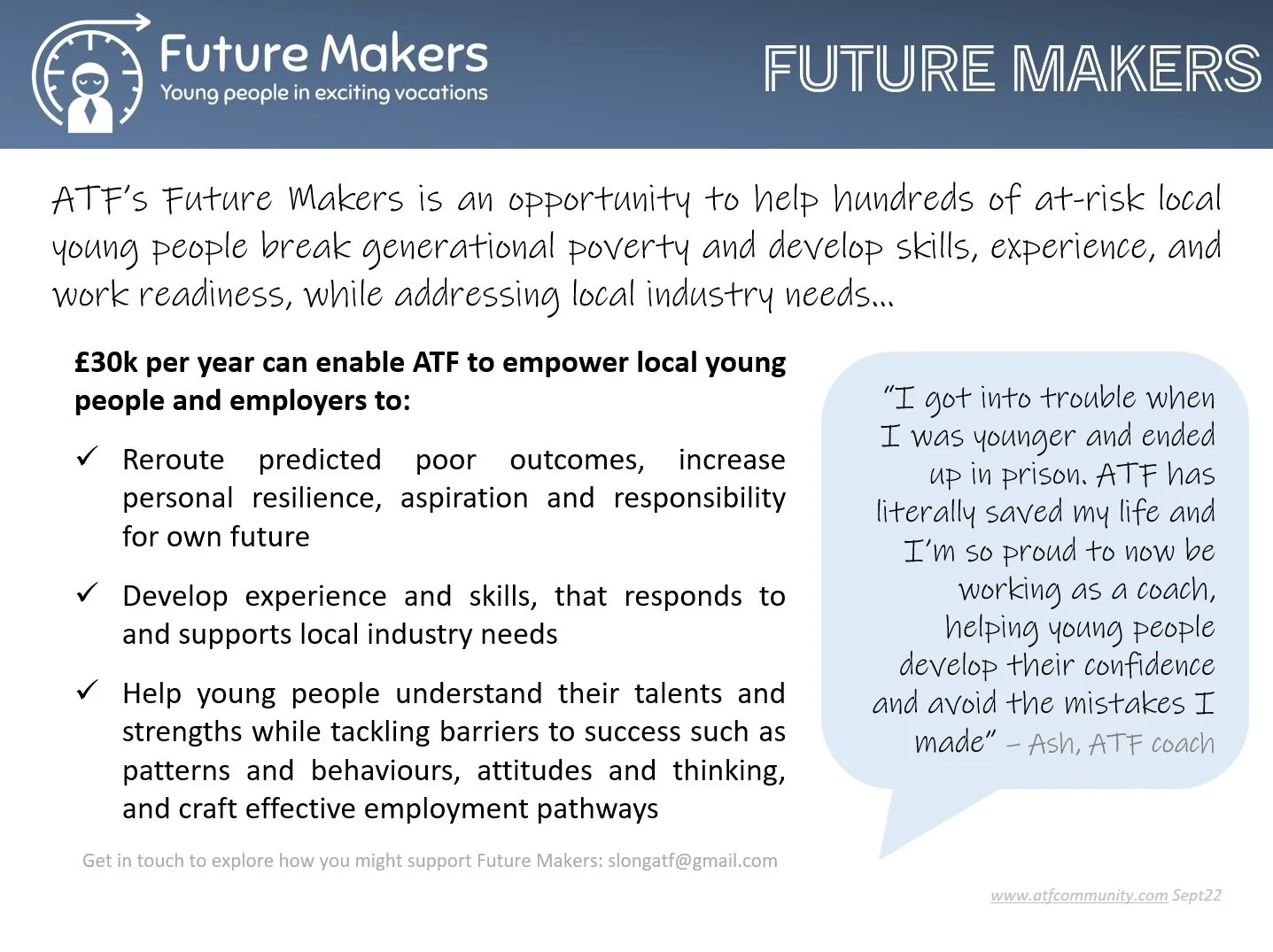 Positive Futures for young people — Achieve Thrive Flourish