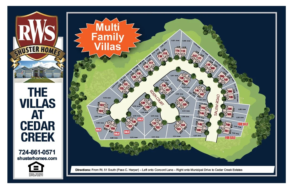 The Villas at Cedar Creek — RWS Shuster Homes