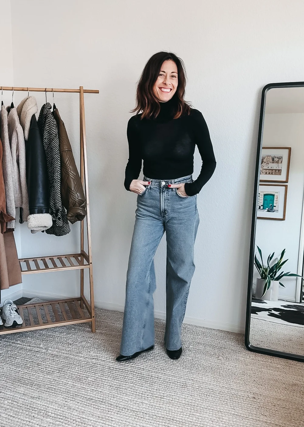 What Shoes to Wear with Wide Leg Jeans (Part Two: Flats) | Art In The Find