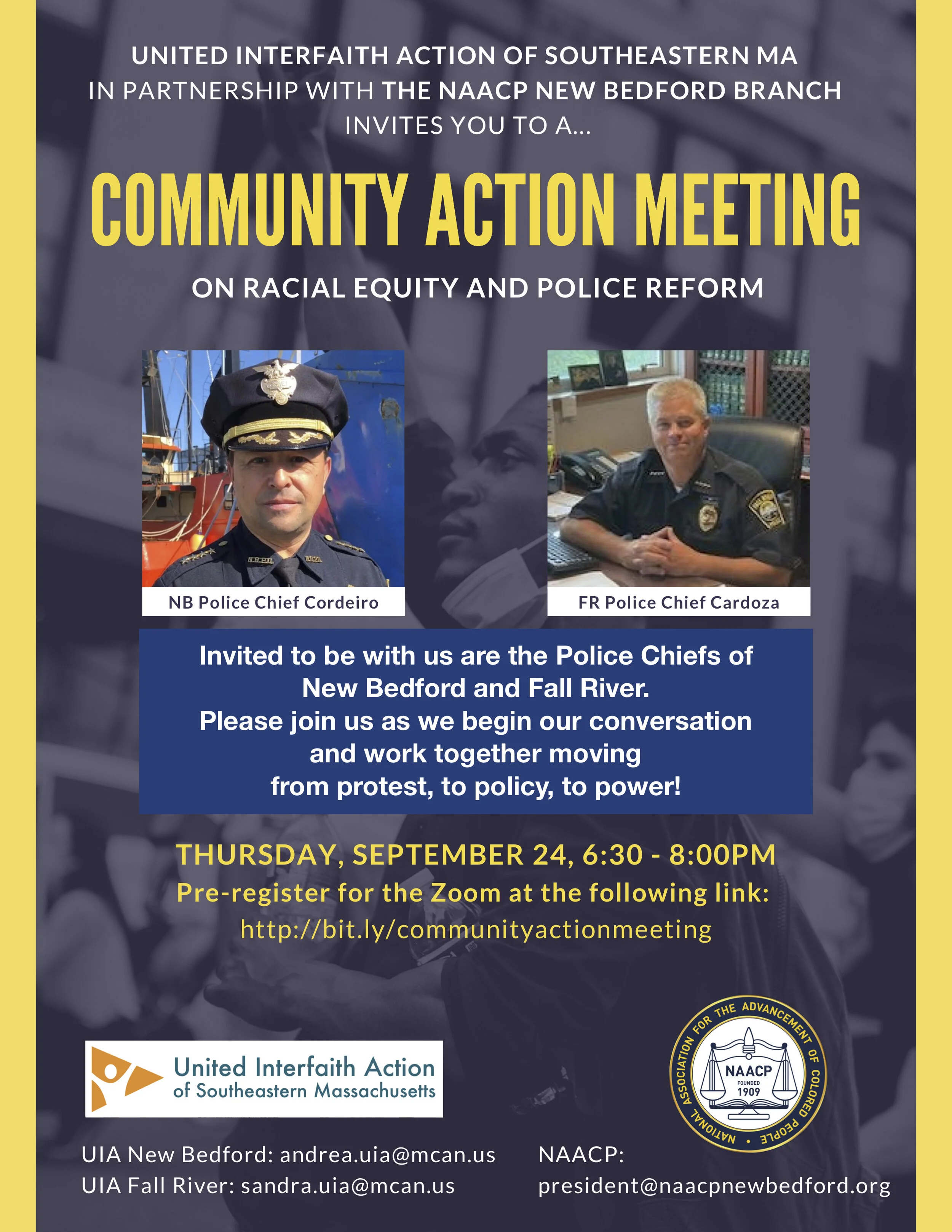 Community Action Meeting Flyer 92420 — United Interfaith Action