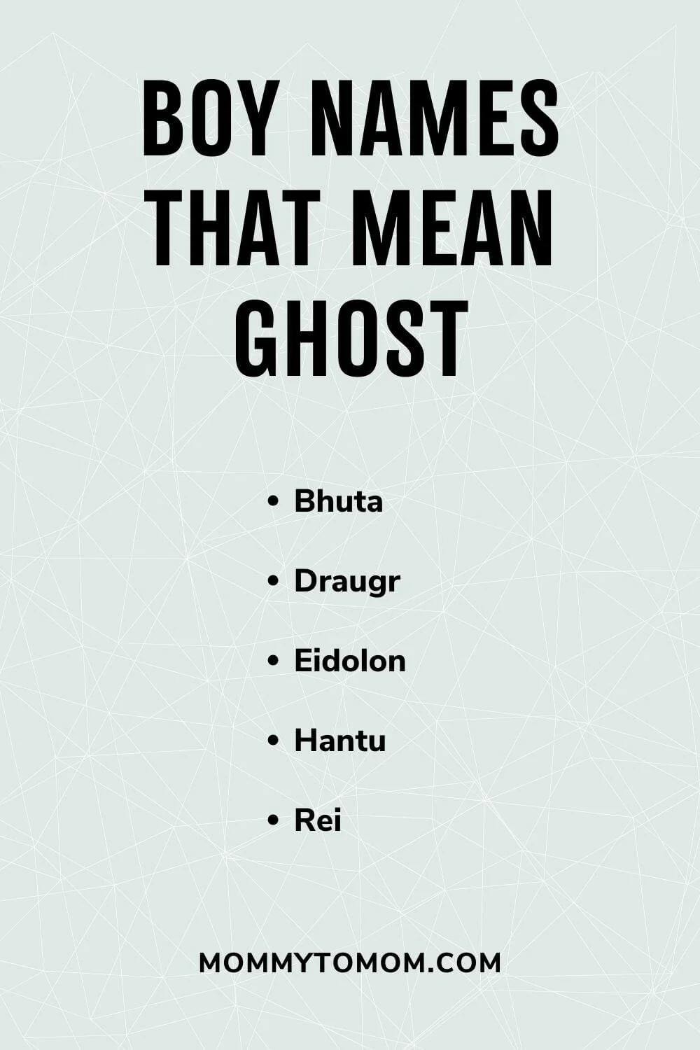 68 Baby Names That Mean Ghost, Spirit, Or Soul