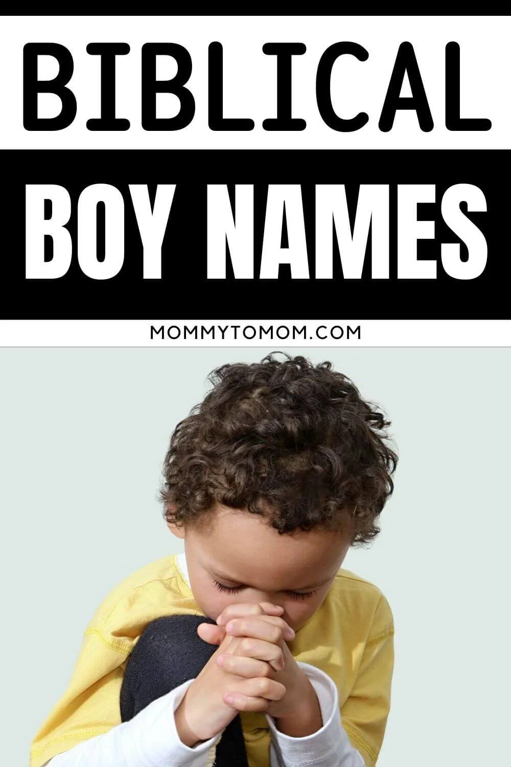 31 Biblical Boy Names With History And Meanings