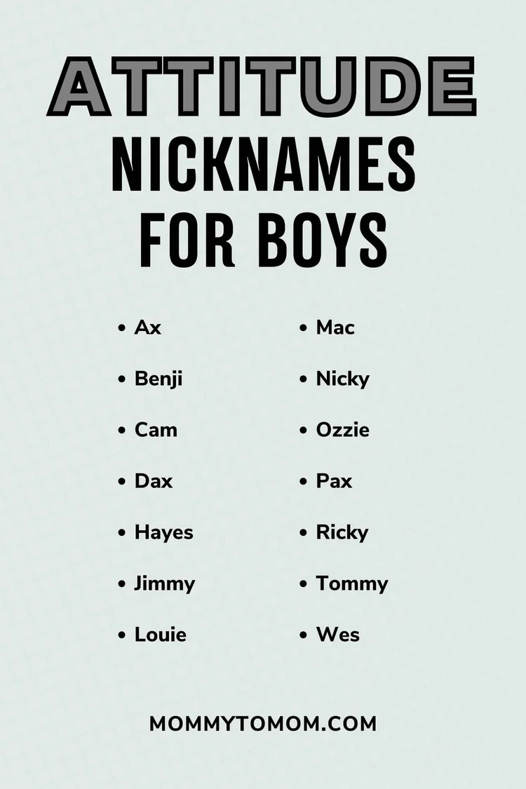 507 Trendy Attitude Names For Girls And Boys