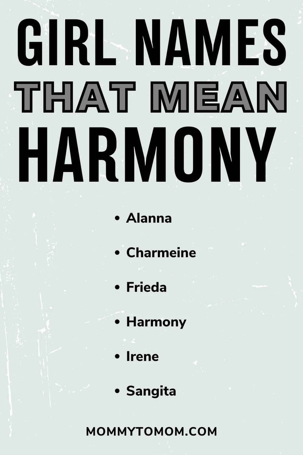51 Names That Mean Balance Or Harmony (Boys & Girls)