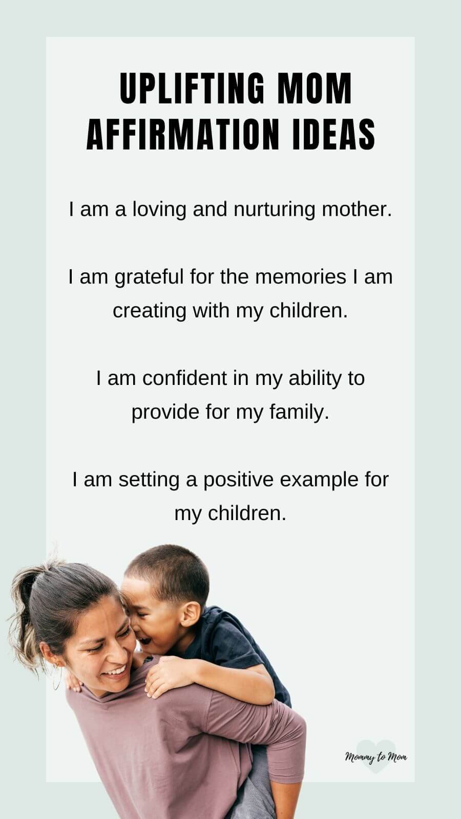 139 Positive Affirmations For Moms (By Category)