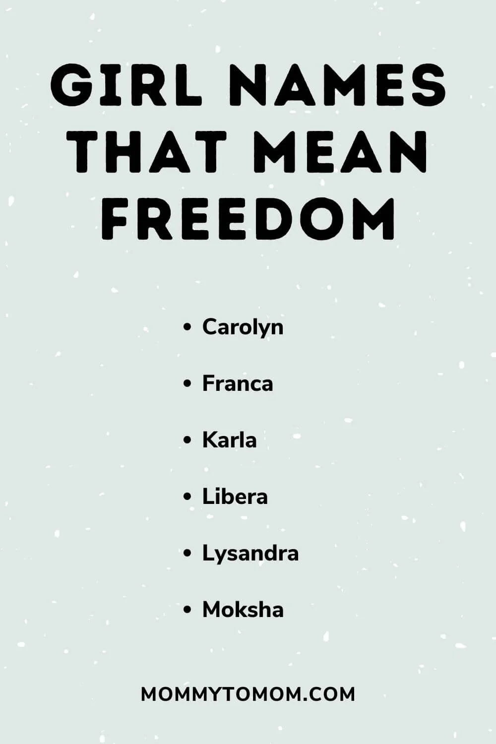81 Baby Names That Mean Freedom For Boys And Girls