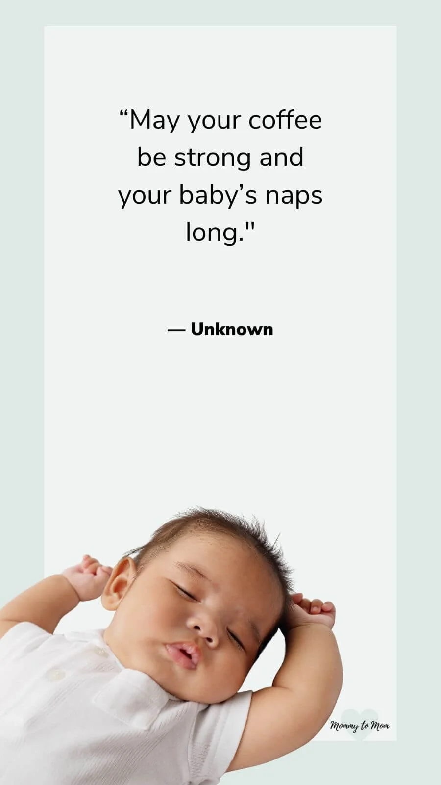 29 Super Cute And Funny Quotes For A Sleeping Baby