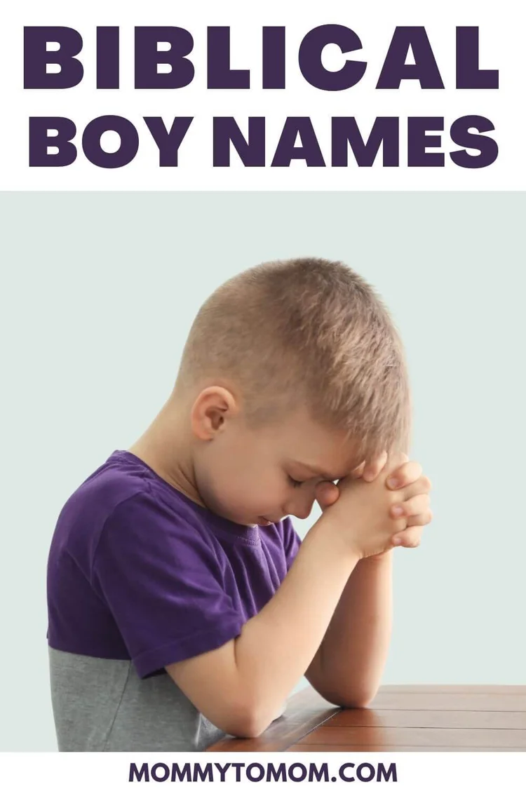 105 Biblical Boy Names With History And Meanings