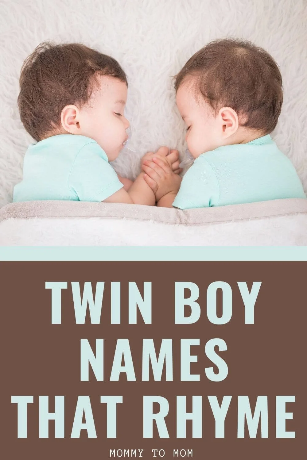 100+ Most Popular Twin Boy Names That Rhyme