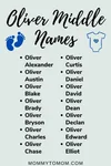 57 Favorite Middle Names For Oliver