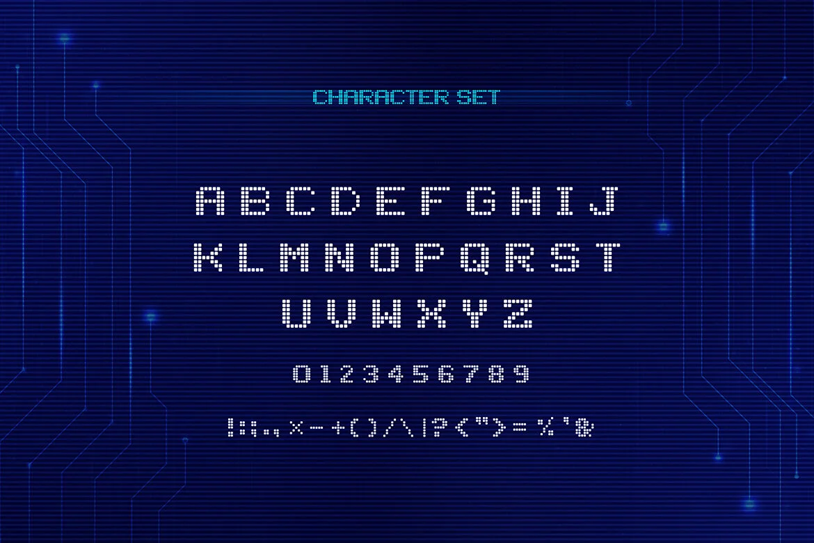 Cyber - Technology Font — Andrew Pixel