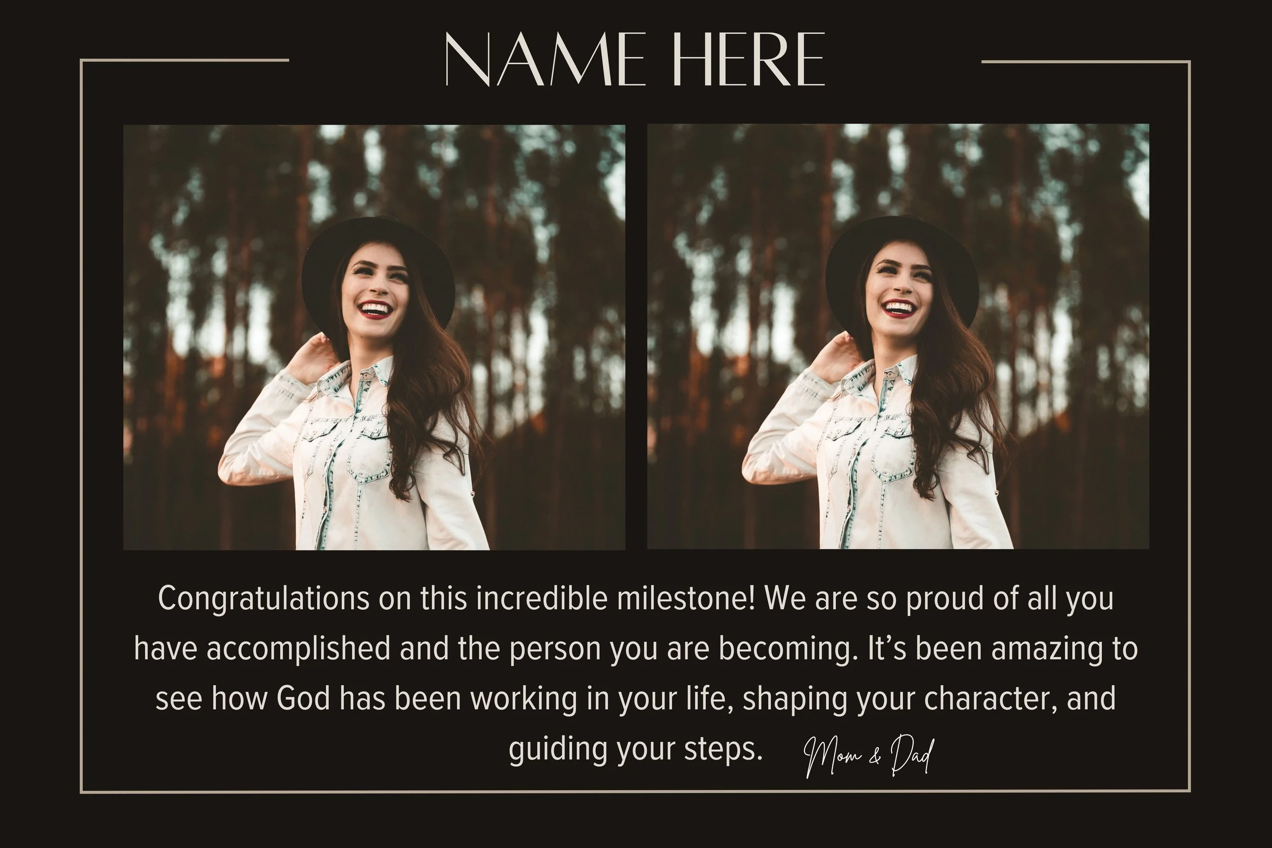 Student Recognition Ads — Forest Lake Christian School