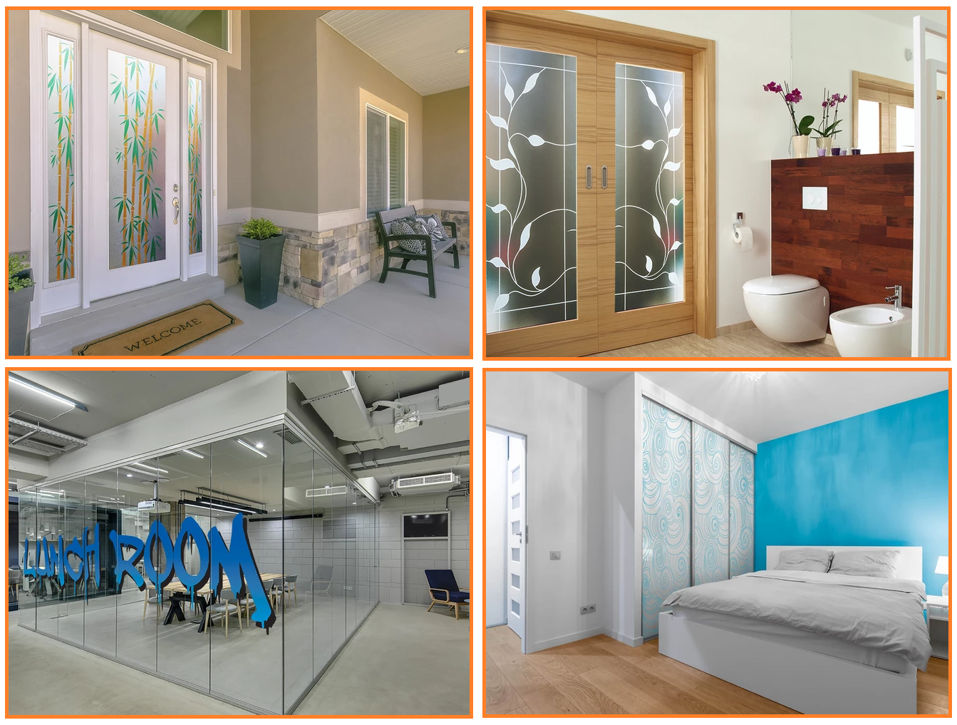 Decorative and Custom Graphics — Commercial and Residential Window Tint ...