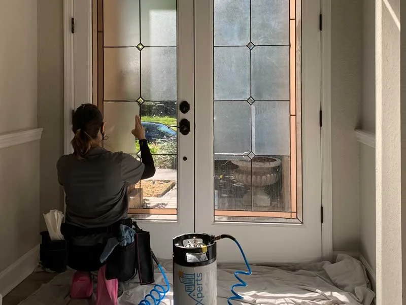 Frosted Residential Window Tints in Orlando, Florida — Tint Xperts