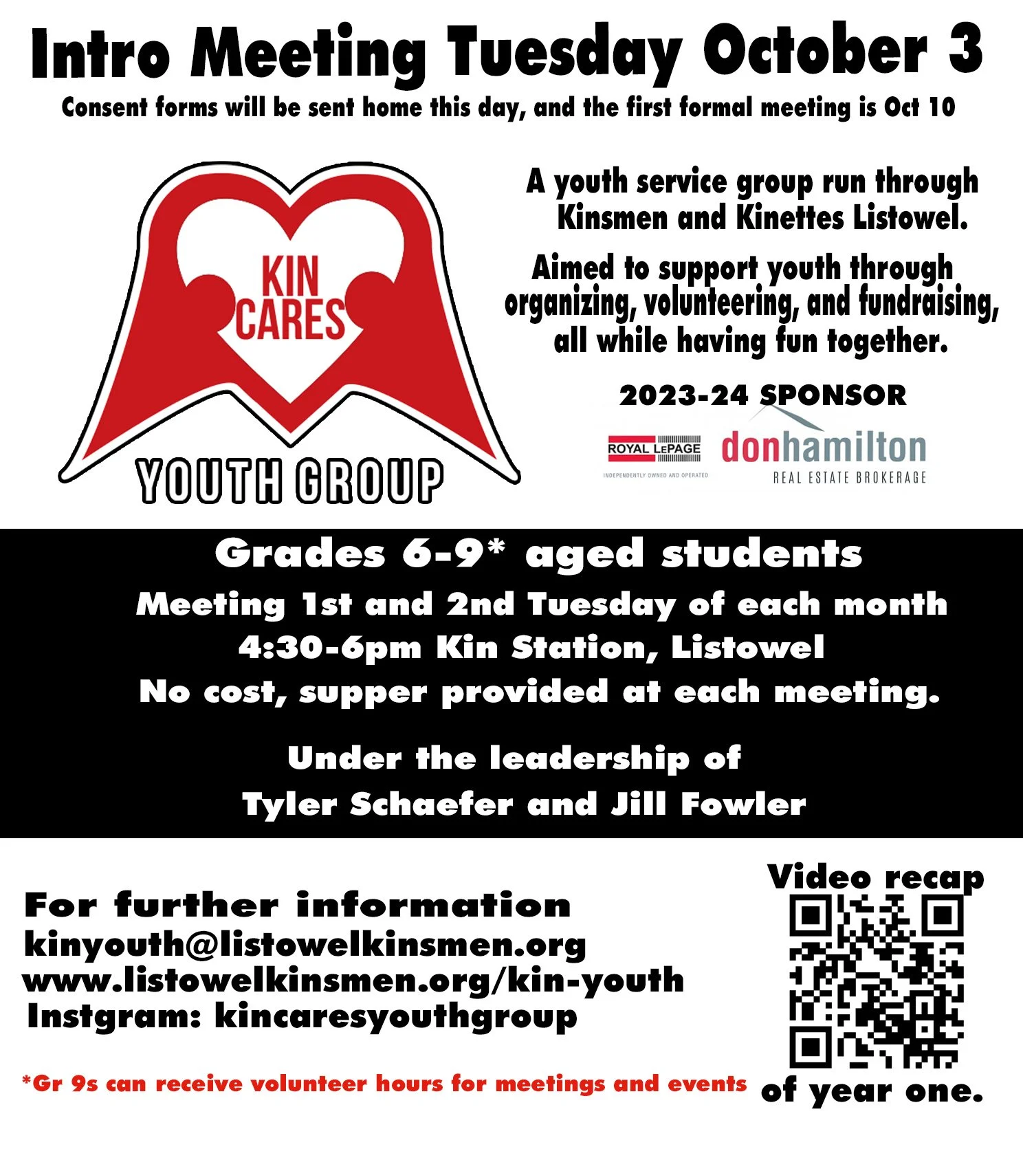 The Kin Youth — Listowel Kinsmen Club