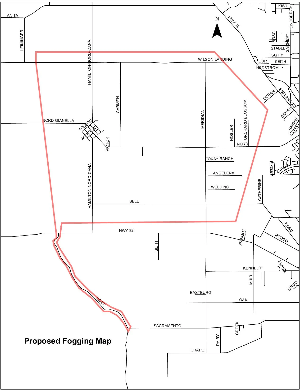 Fogging Notice — Butte County Mosquito & Vector Control District