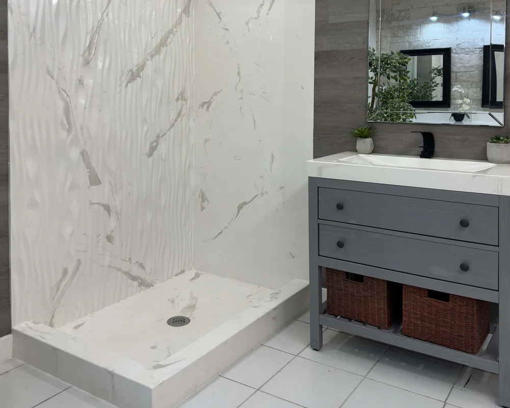 Cultured Marble Shower Wall Panels | Marble-Lite (Miami, FL) — Marble ...